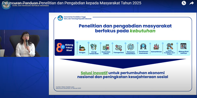 Peluncuran Panduan Penelitian dan Pengabdian kepada Masyarakat Tahun 2025 | Lembaga Penelitian ...